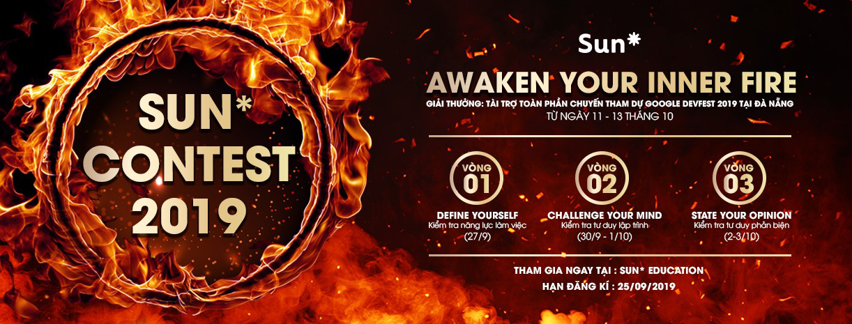 CUỘC THI AWAKEN YOUR INNER FIRE - “ĐÁNH THỨC NGỌN LỬA BÊN TRONG BẠN ...